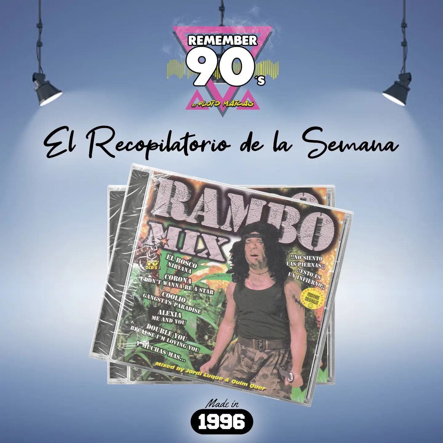 Esta semana te traemos el recopilatorio «Rambo Mix» – REMEMBER 90S ...