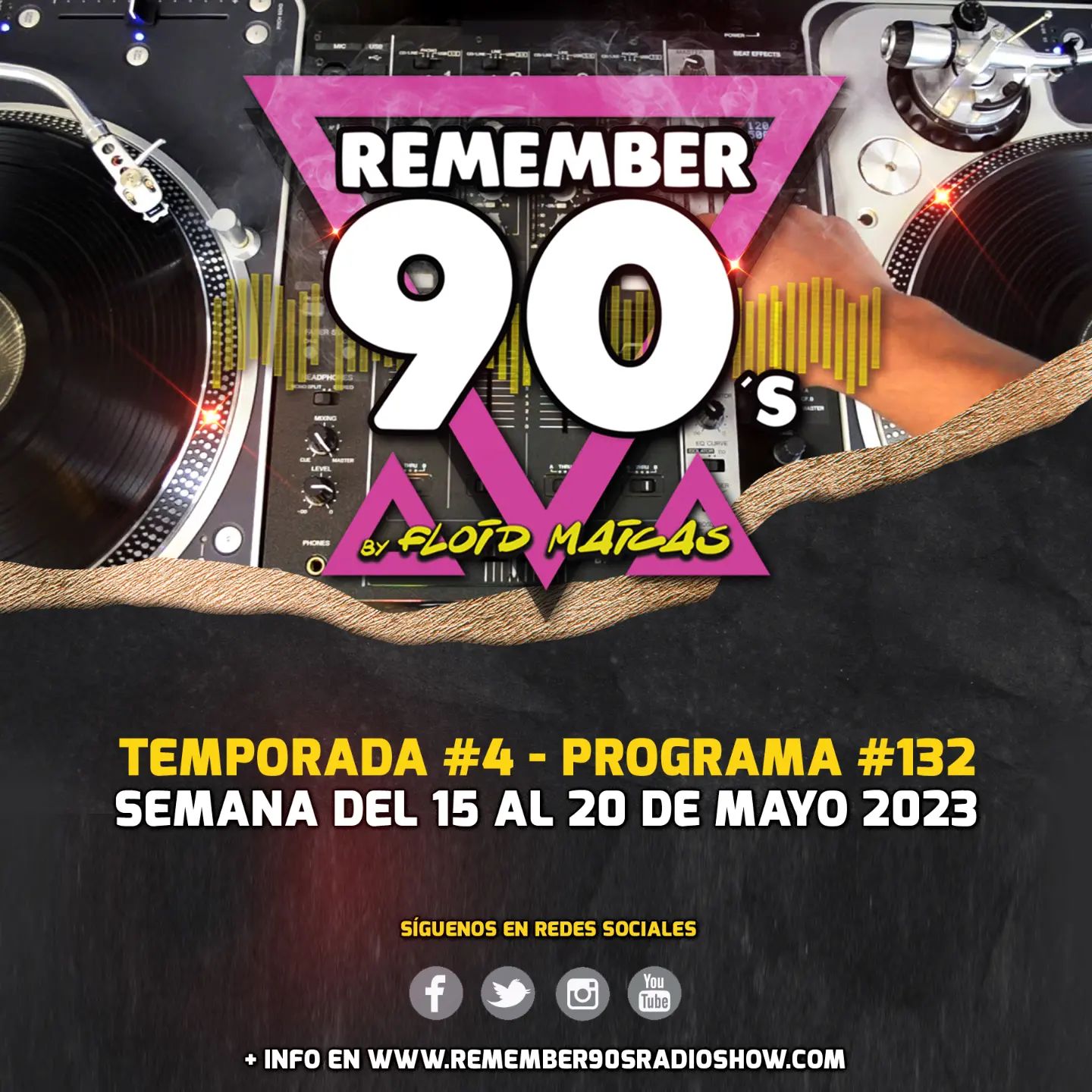 Ya disponible el programa #132 – REMEMBER 90S RADIO SHOW