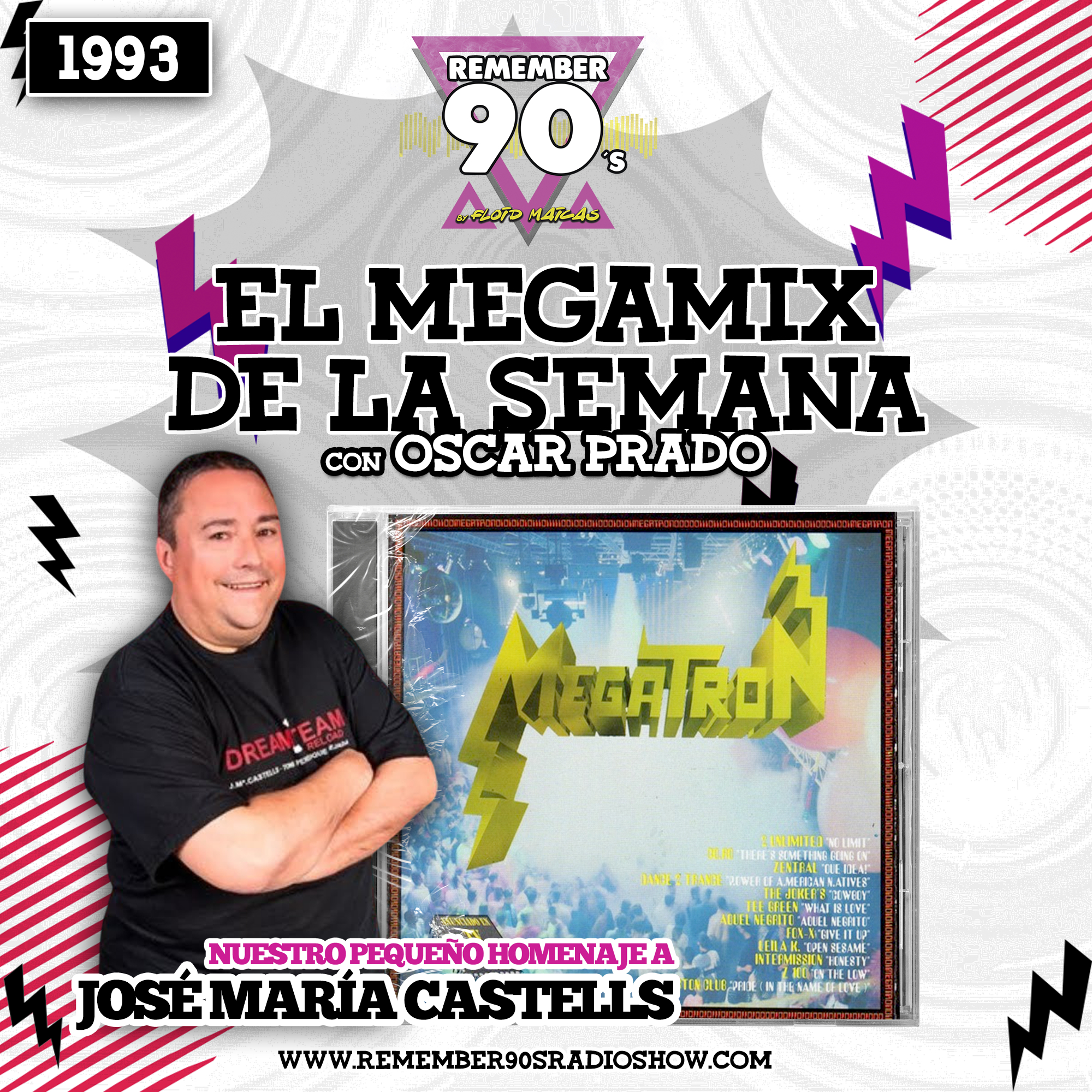 Revive el recopilatorio «Megatron» del año 1993 en el homenaje a «José ...
