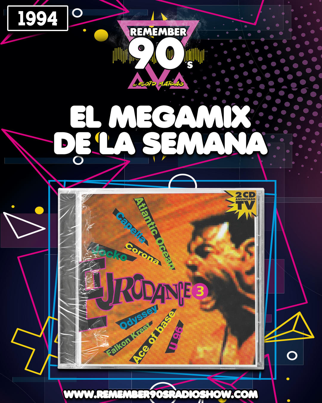 Revive el recopilatorio Eurodance 3 del año 1994 en El Megamix de la ...