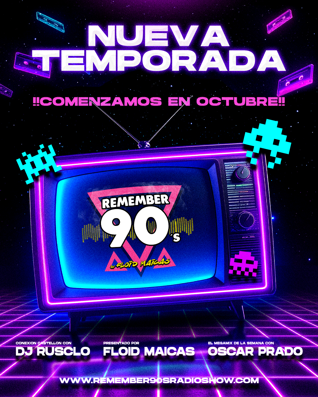 Séptima Temporada de Remember 90s Radio Show – REMEMBER 90S RADIO SHOW